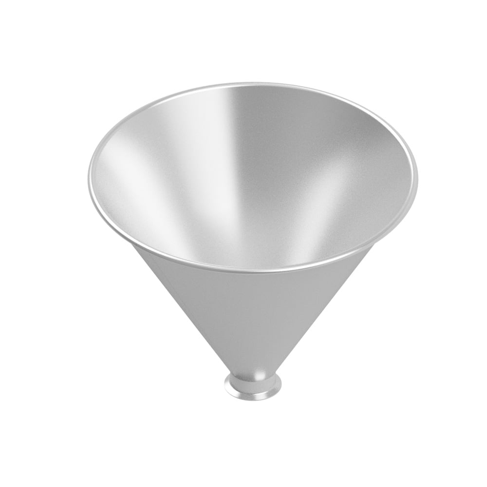 A25170 Stainless Steel Conical Hopper With Tri-Clamp Ferrule Mounting ...