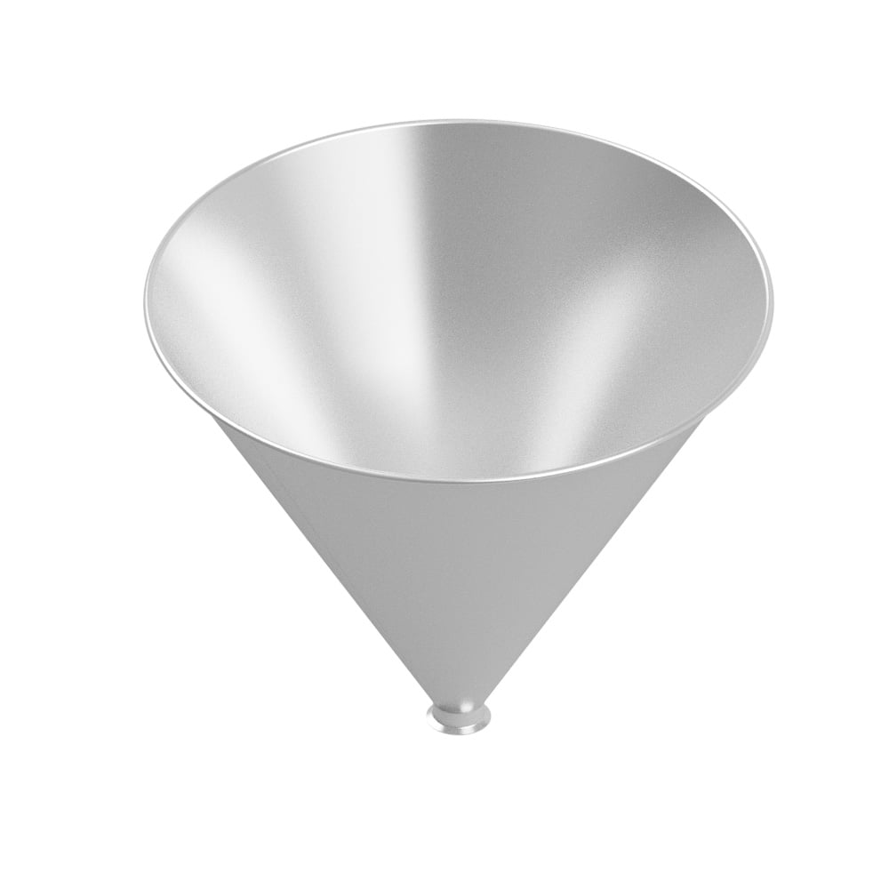 A25170 Stainless Steel Conical Hopper With Tri-Clamp Ferrule Mounting ...