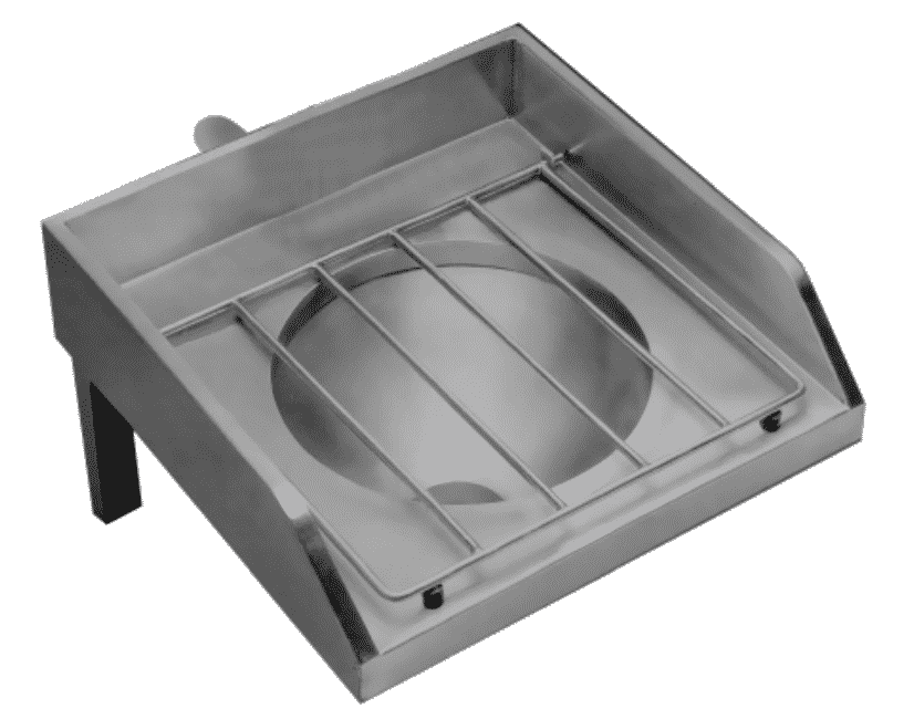 B22360(BG) Back-Entry Wall-Mounted Stainless Steel Slop Hopper with ...