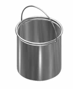 A03015 Laboratory Bucket with Swing Handle and No Lid 20 Litre ...