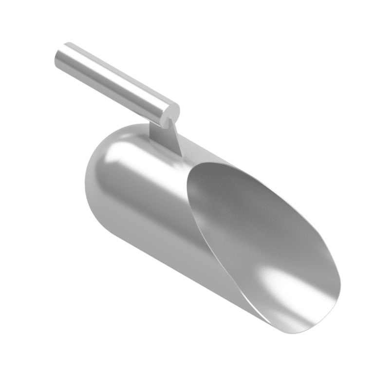 A08110 Stainless Steel Round Scoop – Basterfield