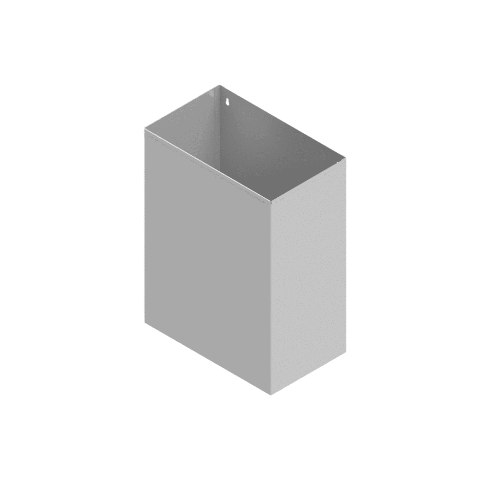 B30800 Stainless Steel Wall Mounted Waste Bin – Basterfield